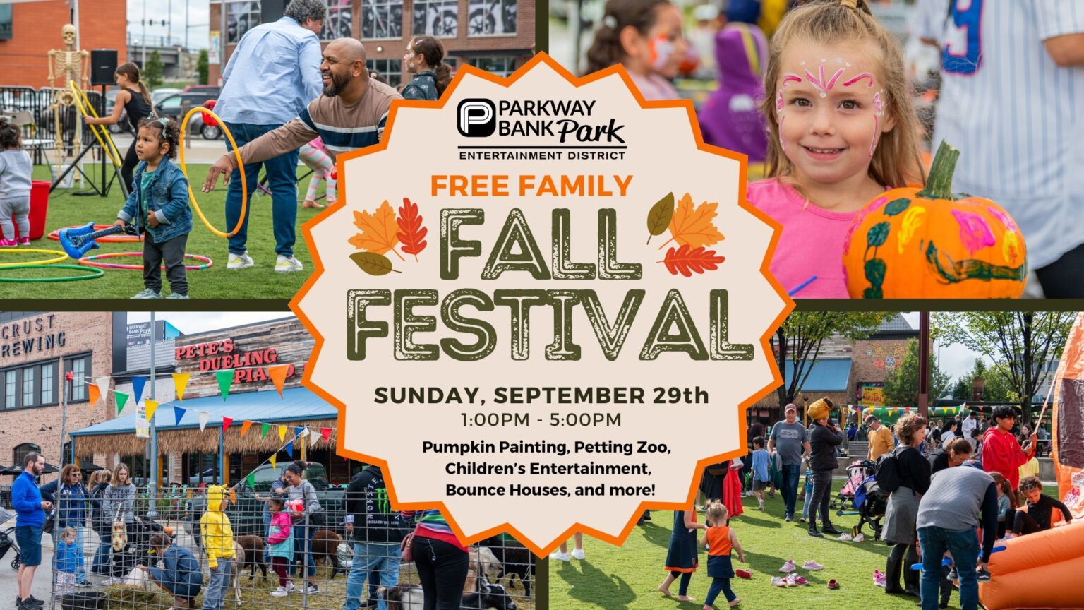 ROSEMONT’S PARKWAY BANK PARK “FAMILY FALL FEST” RETURNS SUNDAY, SEPT ...