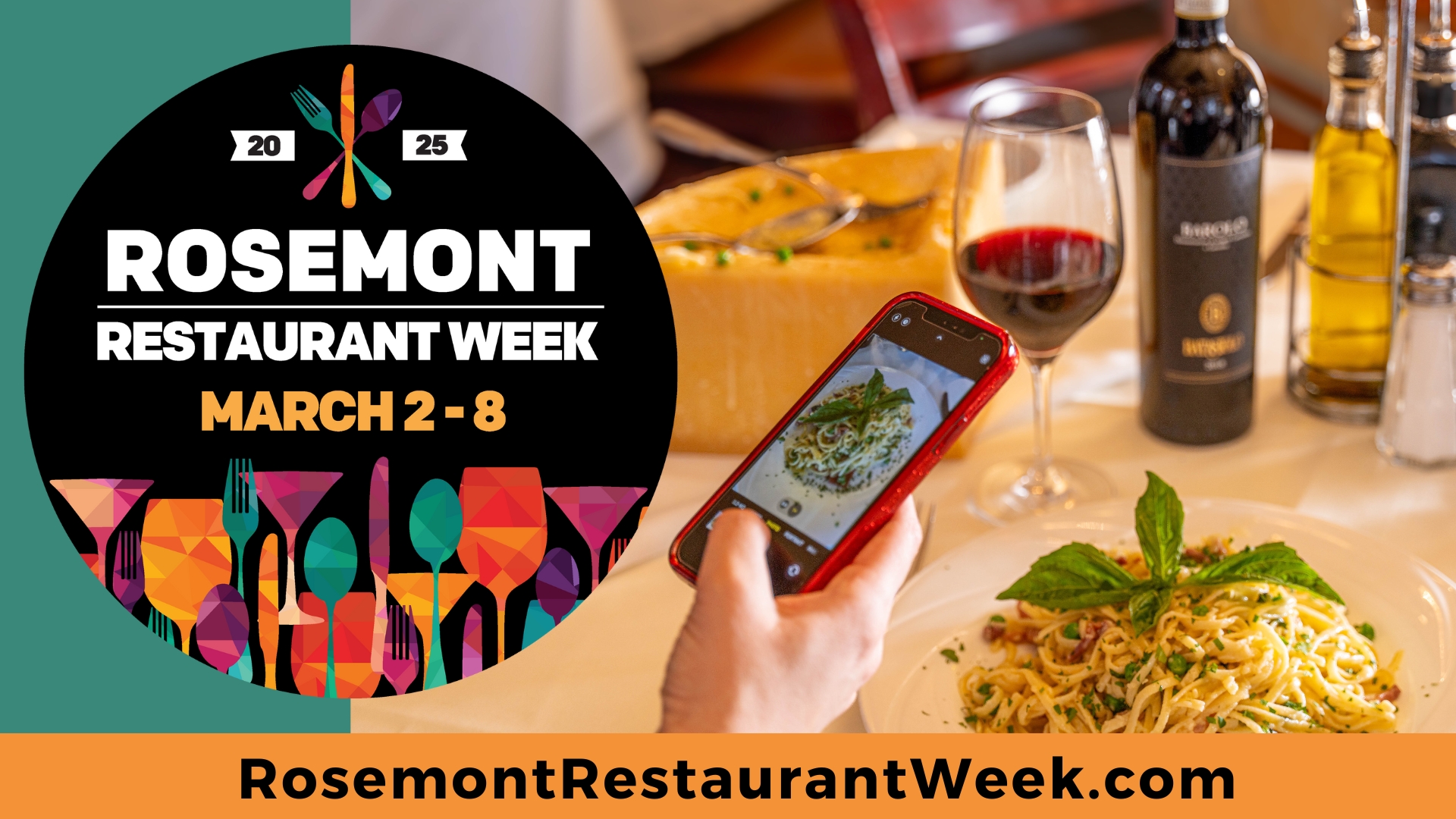 ROSEMONT RESTAURANT WEEK RETURNS MARCH 2 – 8, 2025 – Village of Rosemont